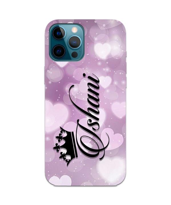 Purple Heart Custom 4D Name Case – Phone Pro