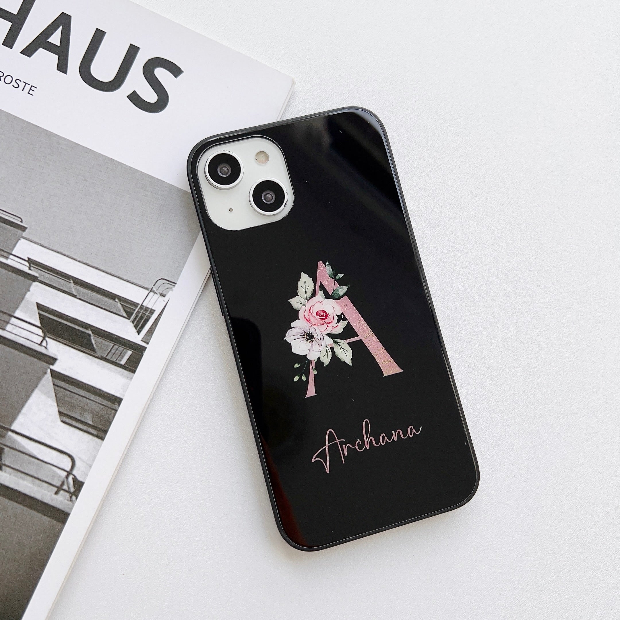 Custom Alphabet Glass Case – Phone Pro