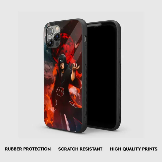 Itachi Uchiha Glass Case – Phone Pro